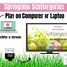 Virtual Game, Large Screen Game, Springtime, Easter Scattergories ...