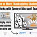 Thanksgiving Five or More Challenge Game Friendsgiving Game - Etsy