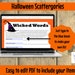 Halloween Scattergories. Halloween Word Game Printable Game - Etsy