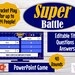 Super Battle Game: Editable Powerpoint, 40 Rounds (digital Download) - Etsy