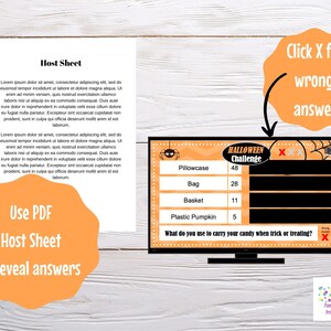 Halloween Challenge Game Bundle, Editable Powerpoint, Halloween Party ...