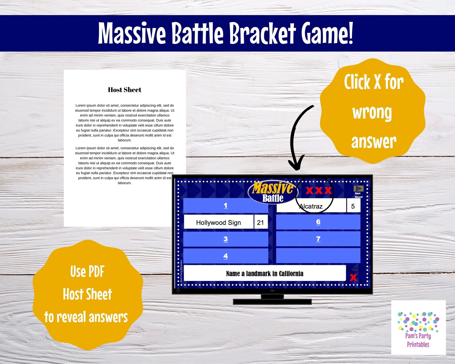Virtual Game Massive Battle Editable Powerpoint Game - Etsy