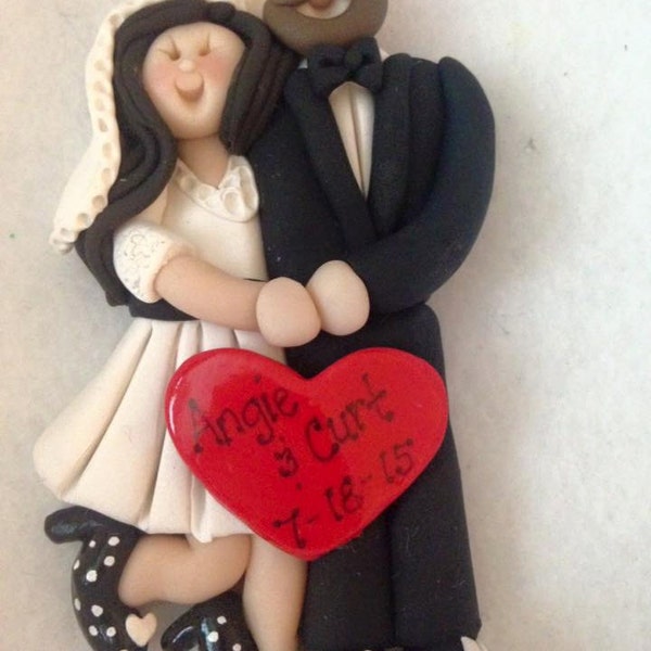 Clay Bride and Groom - Etsy