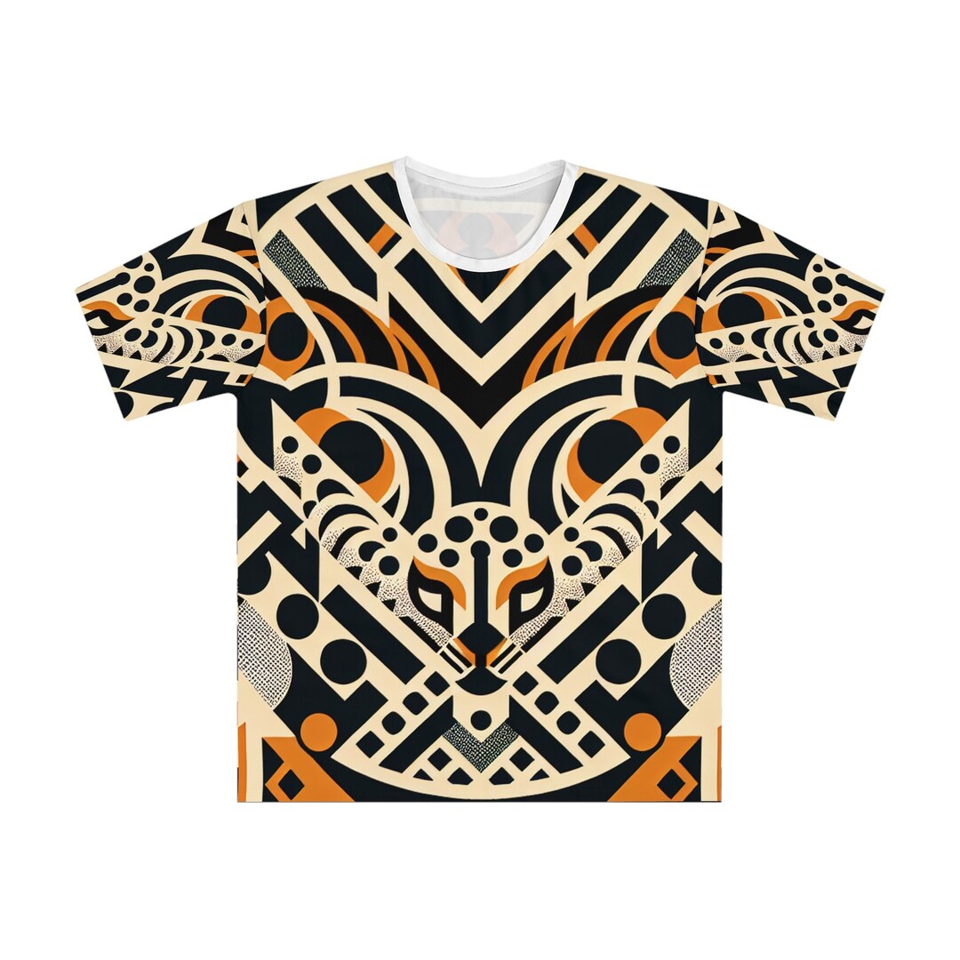 Jazz Age Leopard AOP T-shirt - Etsy