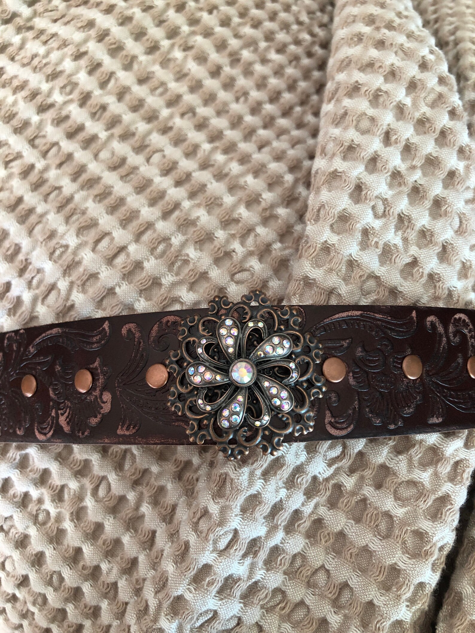 Leather Cuff Western Cuff Western Jewelry Leather Bracelet - Etsy