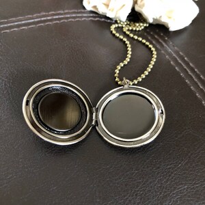 Peace Sign Locket Peace Sign Necklace Peace Sign Gift Peace | Etsy