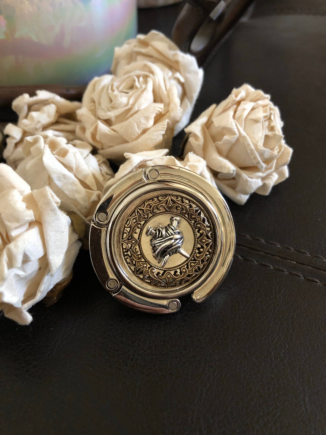 Yarn Minder Holder, Purse Hook, Knitters Gifts,gifts for Knitters,knitting, Purse Hook,purse ...