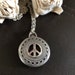 Peace Sign Locket, Peace Sign Necklace, Peace Sign Gift, Peace Jewelry ...