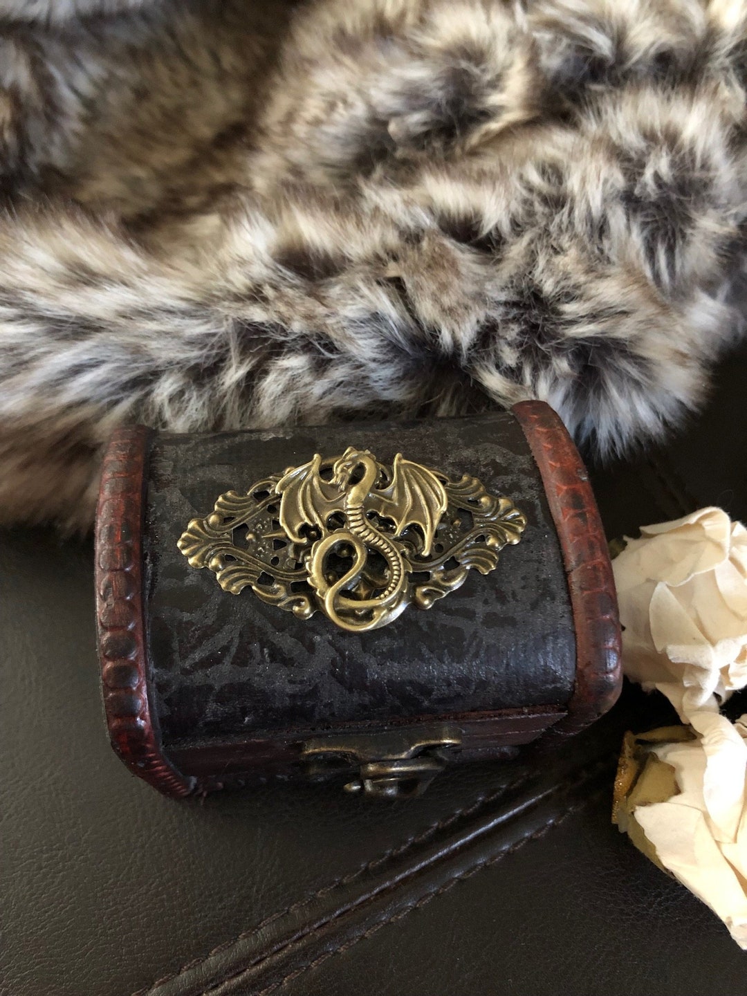 Engagement Ring Box, Dragon Gift, Ring Bearer Box, Proposal Ring Box ...