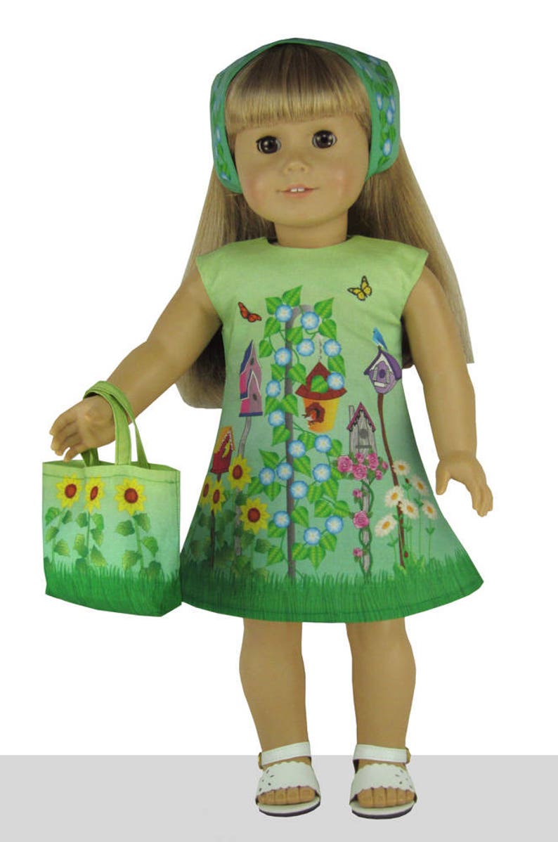 25% OFF! 18 Inch "birdhouse" Doll Clothes Kit to Sew! -easy Dress ...
