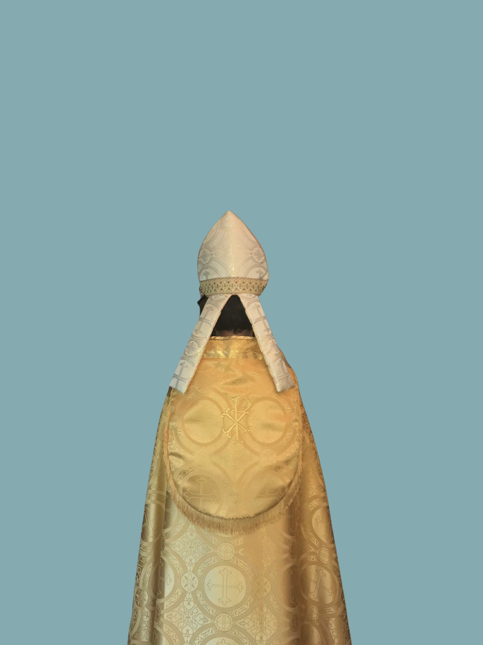 Bishop Vestments Including Cope and Mitre Bishop Costume - Etsy