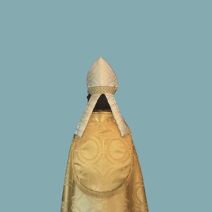 Bishop Vestments Including Cope and Mitre, Bishop Costume, Pontifical ...