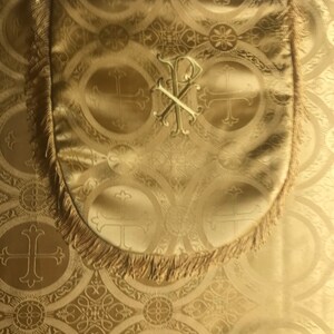 Bishop Vestments Including Cope and Mitre, Bishop Costume, Pontifical ...
