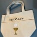 Personalized Standing Mass Tote Bag, Church, Bag, Catholic, Chalice and ...