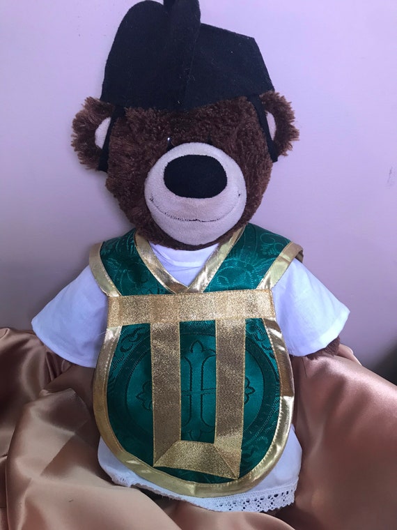 Teddy Bear priest vestments-Bear NOT included | Etsy