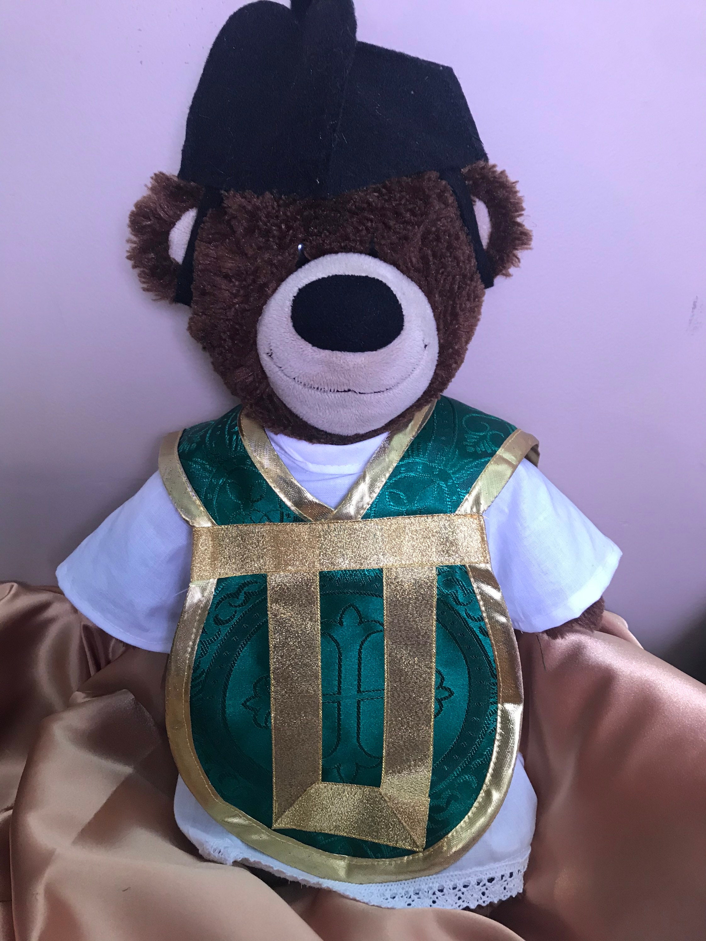 Teddy Bear Priest Vestments-bear NOT Included - Etsy Canada