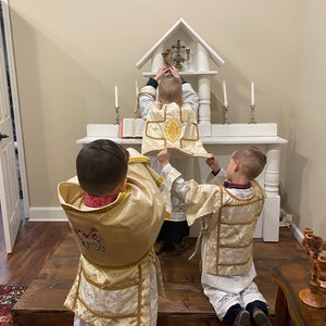 Solemn High Mass Vestments-chasuble, Tunicle or Dalmatic - Etsy