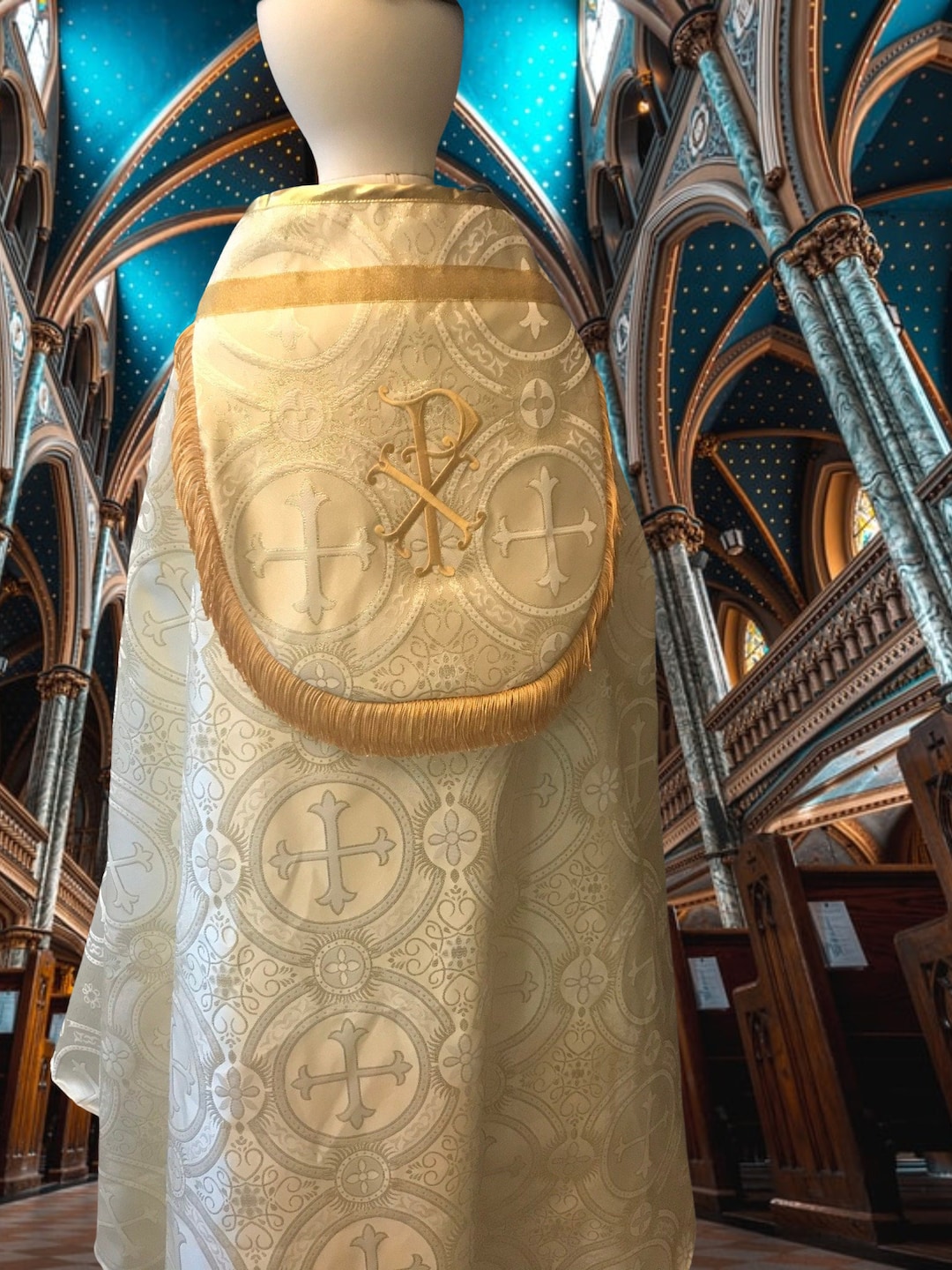 Boys’ Catholic Cope, Catholic Latin High Mass Vestments Gift for Boys ...