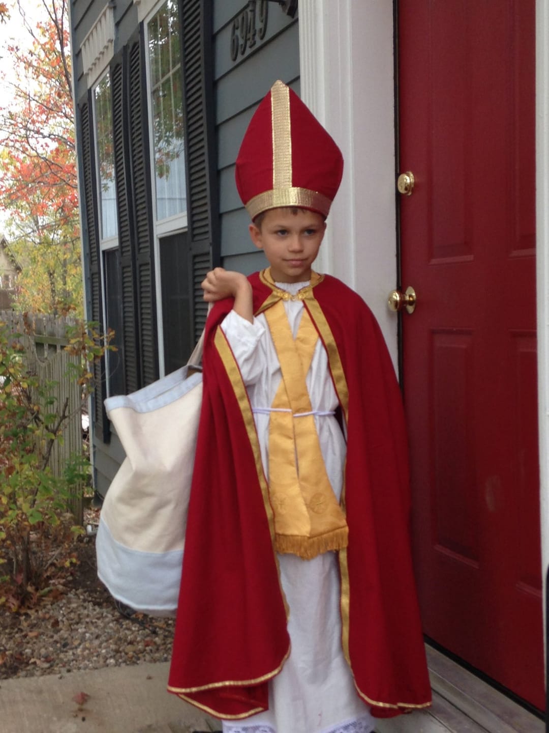 Saint Nicholas Costume for Boys - Etsy