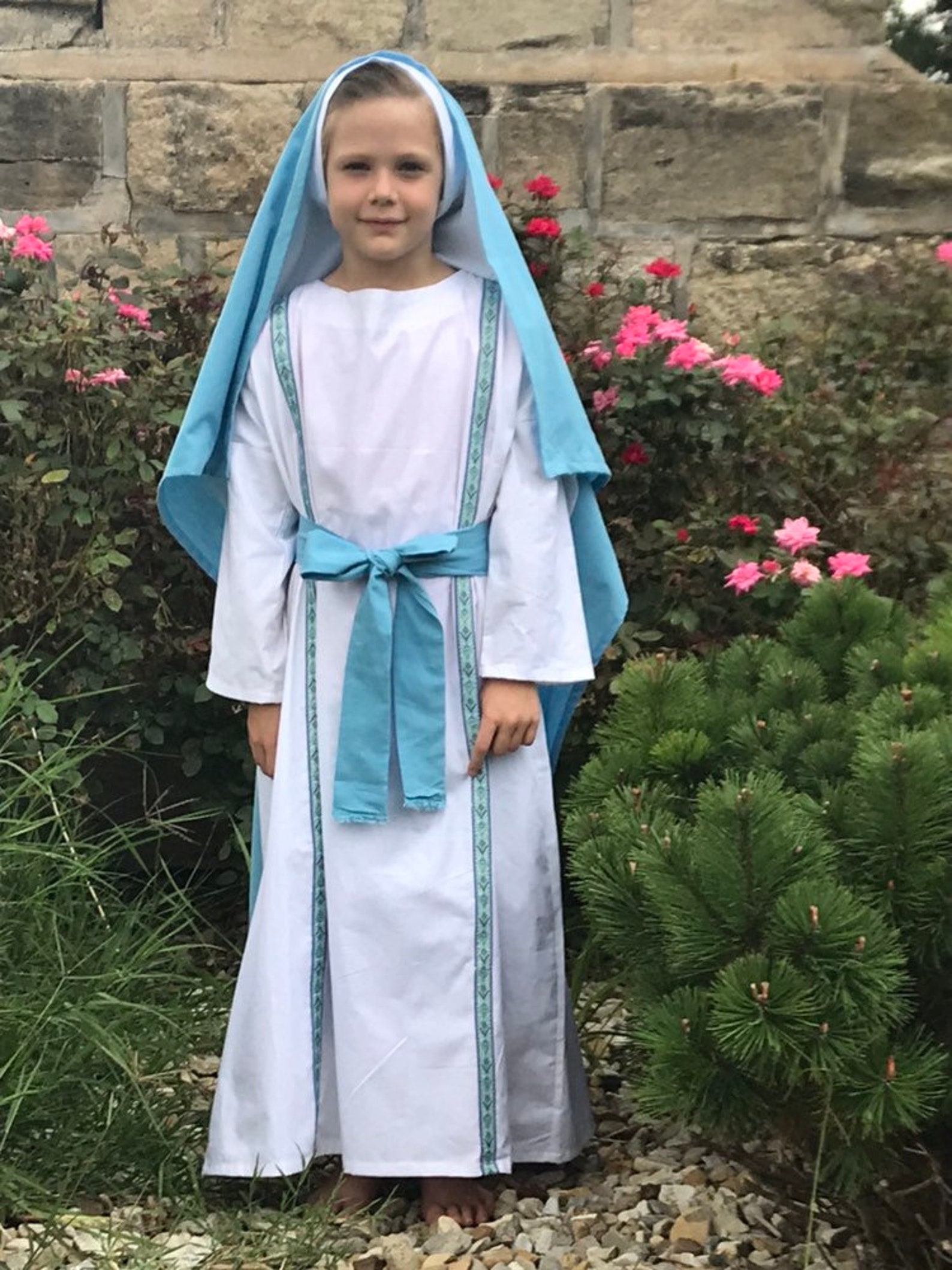 Blessed Mother Mary Costume Mother Mary Costume Nativity | Etsy
