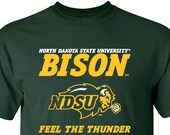 NDSU Shirt North Dakota State University Shirt NDSU Bison - Etsy