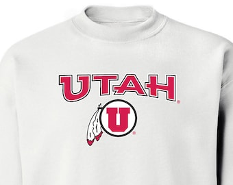 Utah Utes Crewneck Sweatshirt Utah Utes Sweatshirt Utah Utes Pullover ...