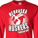 Nebraska Huskers Volleyball Tee Shirt Long Sleeve Nebraska Huskers ...