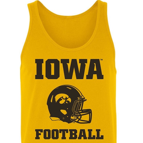 Iowa Hawkeyes Tank Top Black Glitter Tee Hawkeye Tanktop - Etsy