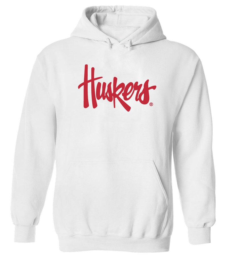 Nebraska Script Huskers Sweatshirt Script Huskers Hoodie Fleece ...