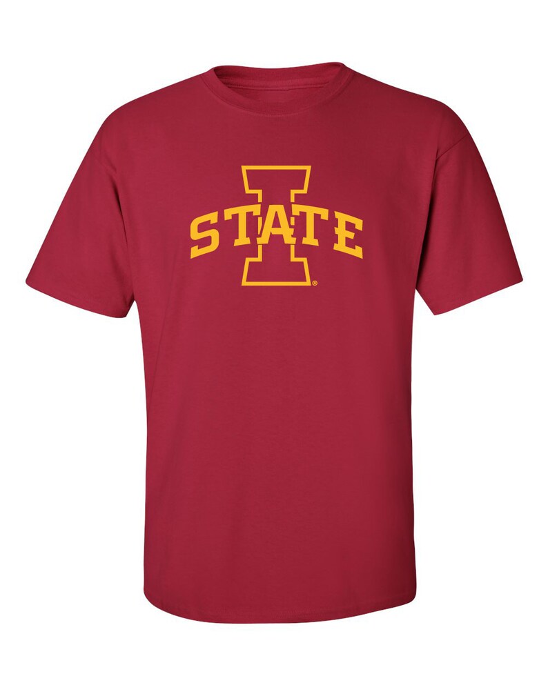 Iowa State Cyclones Tee Shirt Primary Logo T Shirt Cyclone T-shirt ISU ...