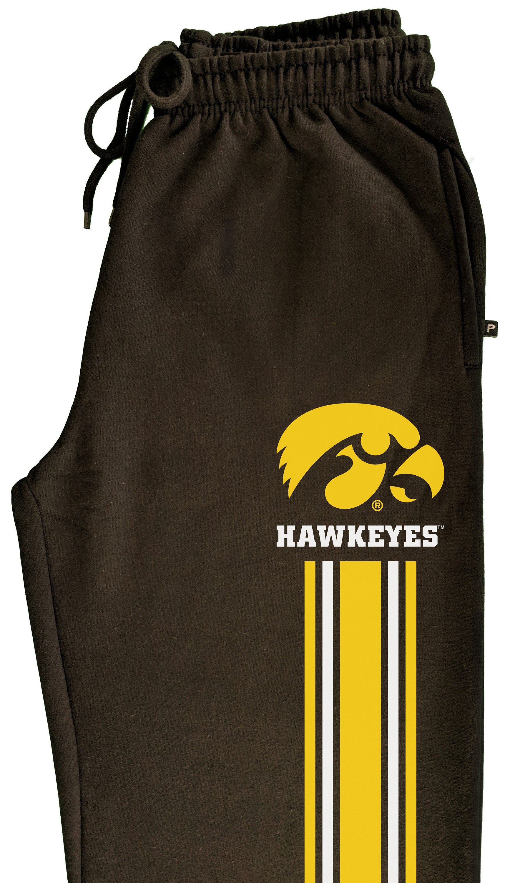 Iowa Hawkeyes Sweatpants Tigerhawk Vertical Stripe Iowa Hawkeye Pants ...