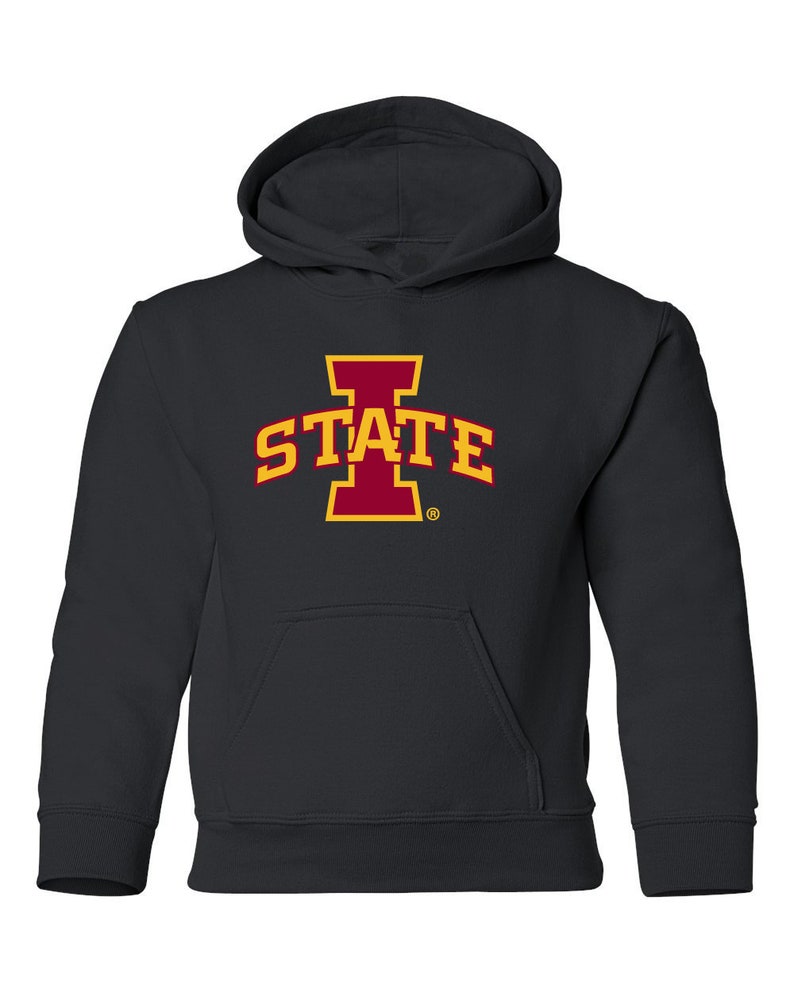 Iowa State Cyclones Youth Hoodie I-STATE Logo Kids ISU Sweatshirt ...