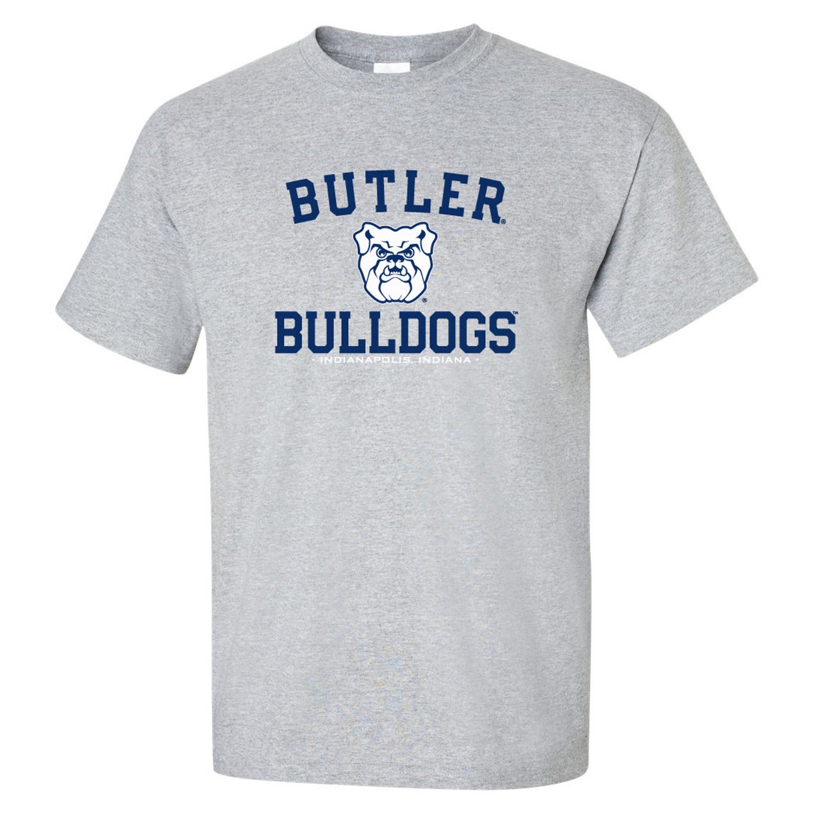 Butler Bulldogs Tshirt Primary Logo Butler Shirt 100% Cotton Unisex T ...