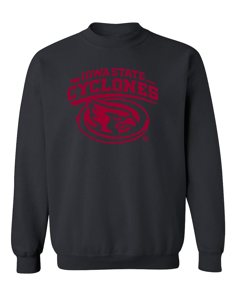 Iowa State Cyclones Sweatshirt Mascot Swirl Cyclone - Etsy