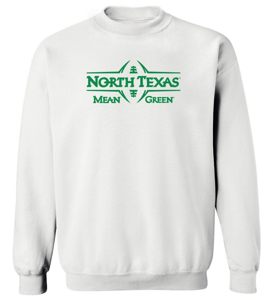 North Texas Mean Green Sweatshirt | Football Laces | Mean Green ...