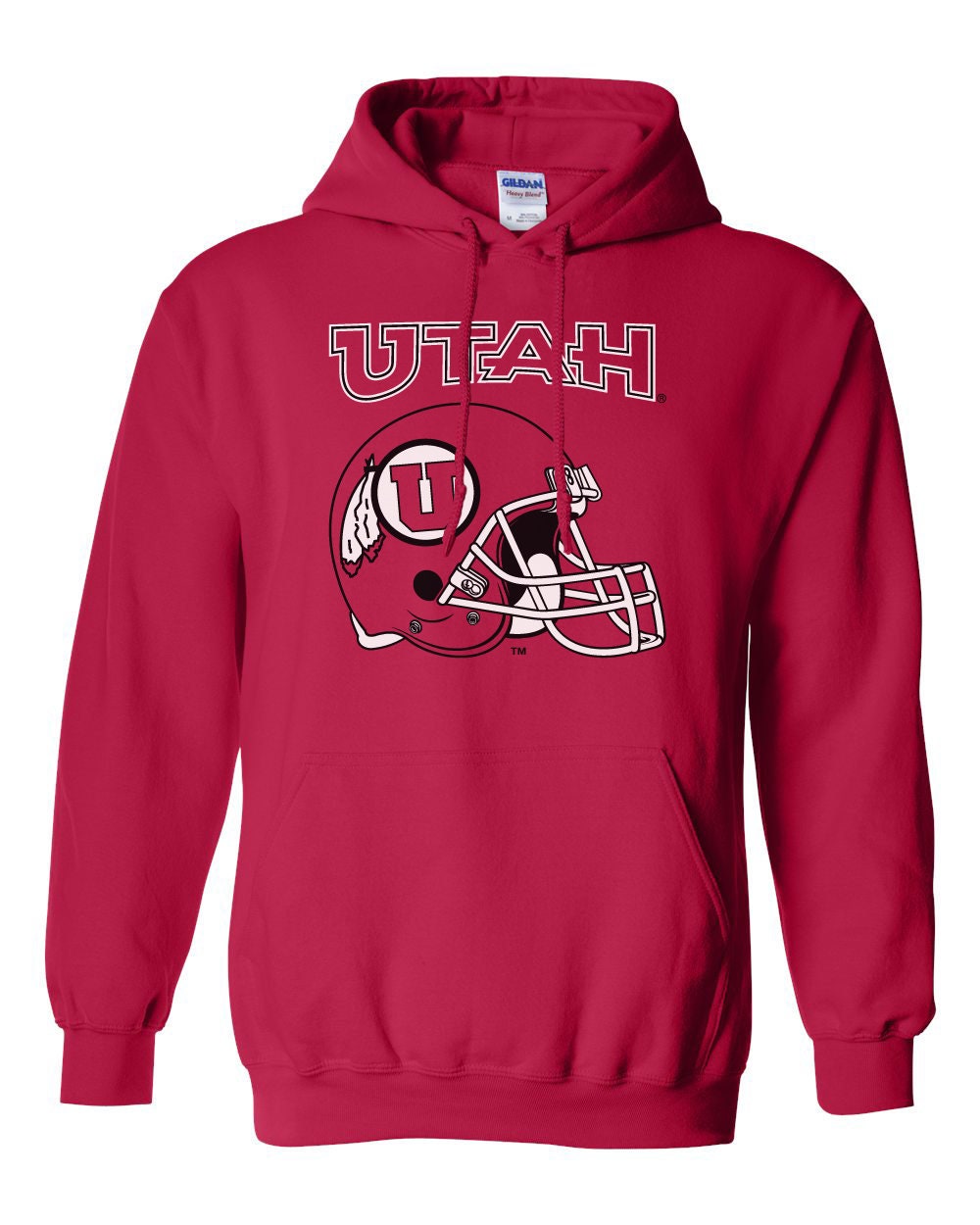 Utah Utes Hoodie Utah Utes Sweatshirt Utah Utes Hooded Sweatshirt Utah ...