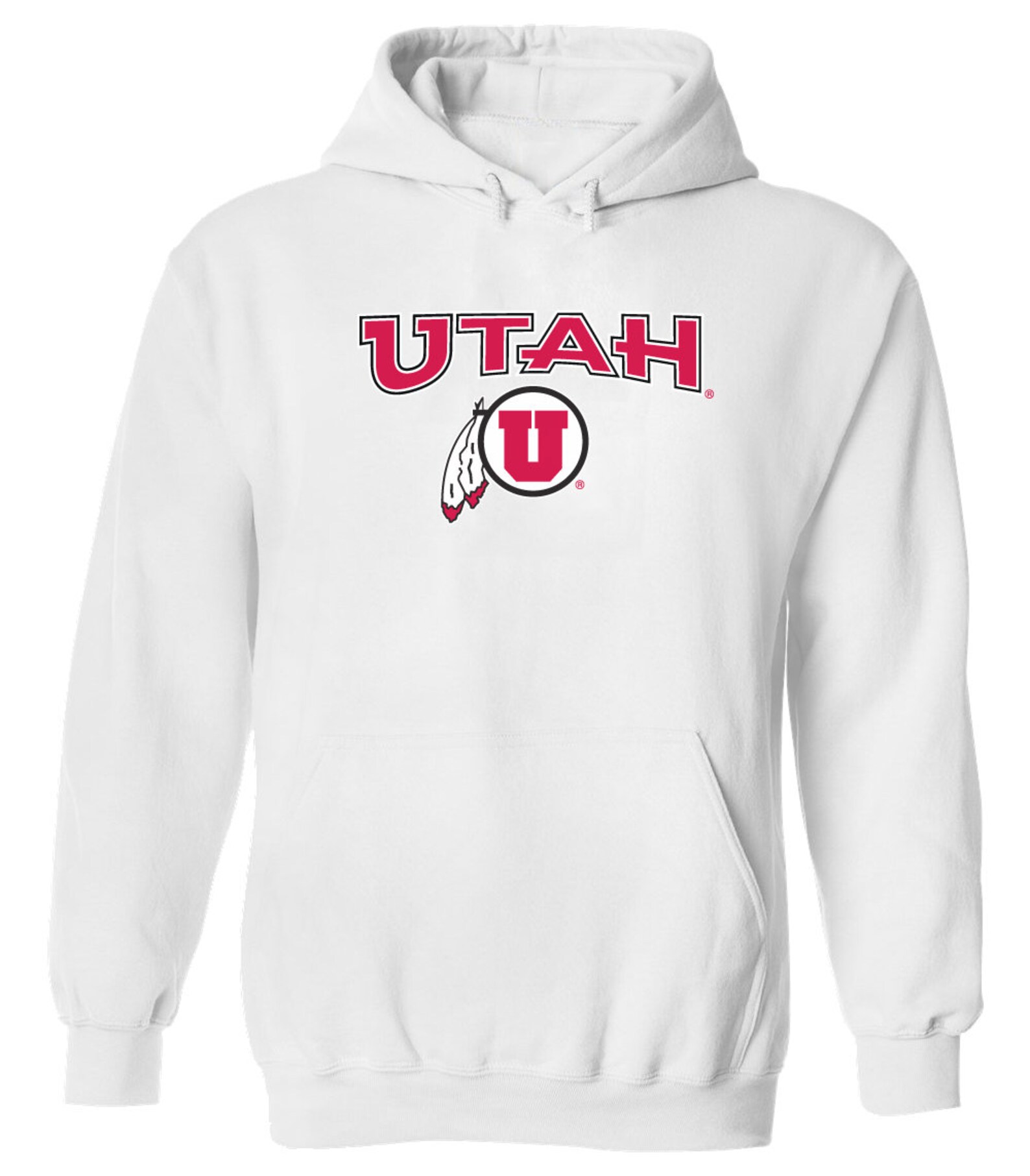 Utah Utes Sweatshirt Utah Utes Hoodie Utah Utes Hooded Sweatshirt Utah ...