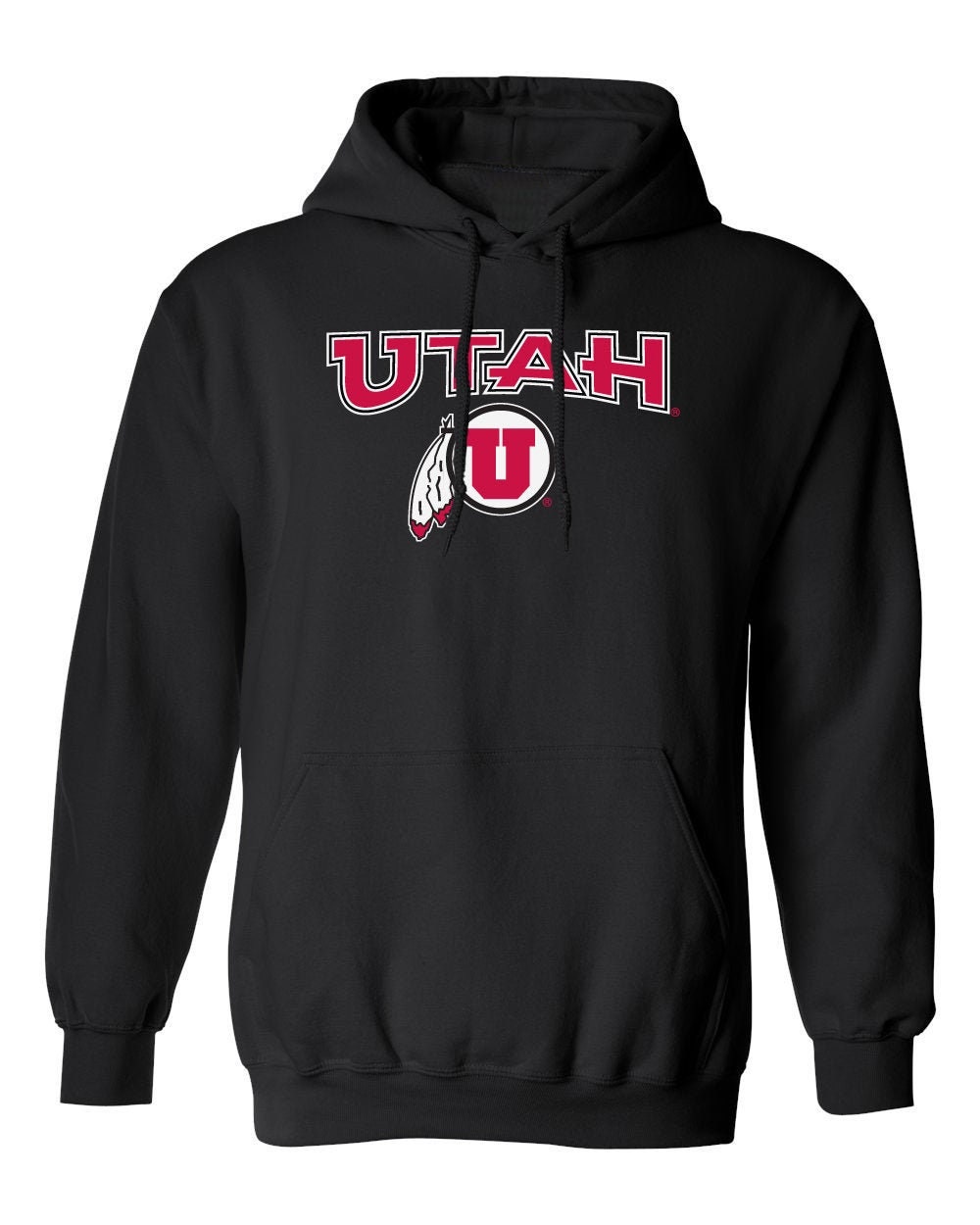 Utah Utes Sweatshirt Utah Utes Hoodie Utah Utes Hooded Sweatshirt Utah ...
