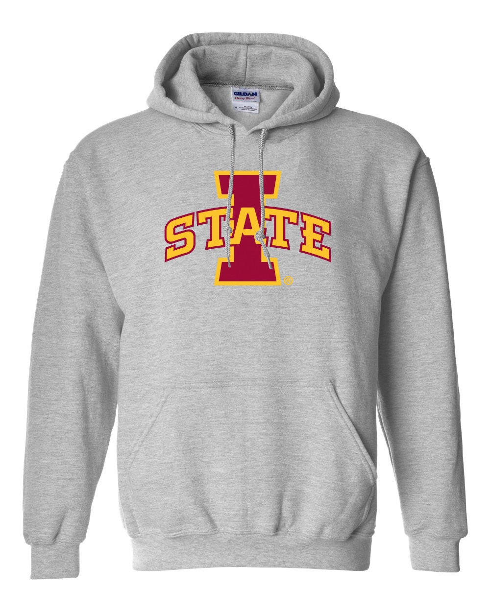 Iowa State Cyclones Hoodie Primary Logo Cyclone Sweatshirt ISU Fleece ...