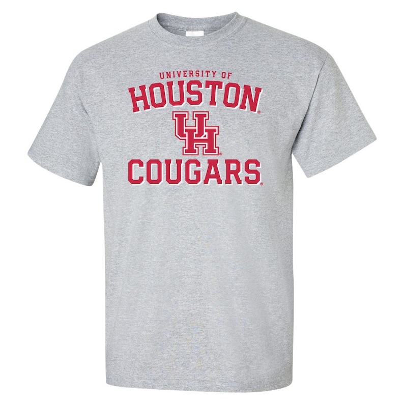 Houston Cougars Shirt | University of Houston Tshirt | UH Logo Arch ...