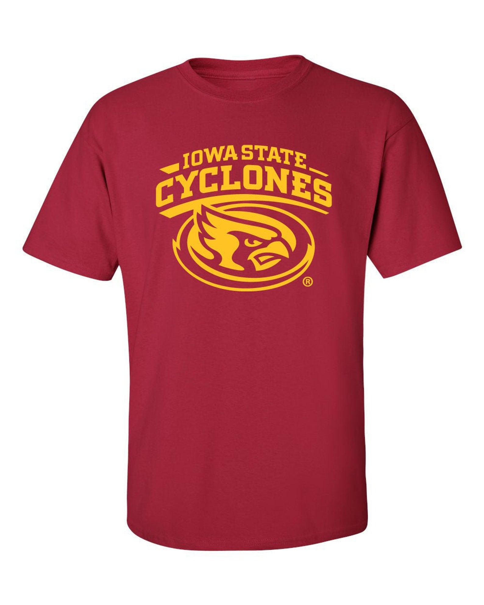 Iowa State Cyclones Tee Shirt Mascot Swirl ISU Shirt Cyclone T-shirt ...
