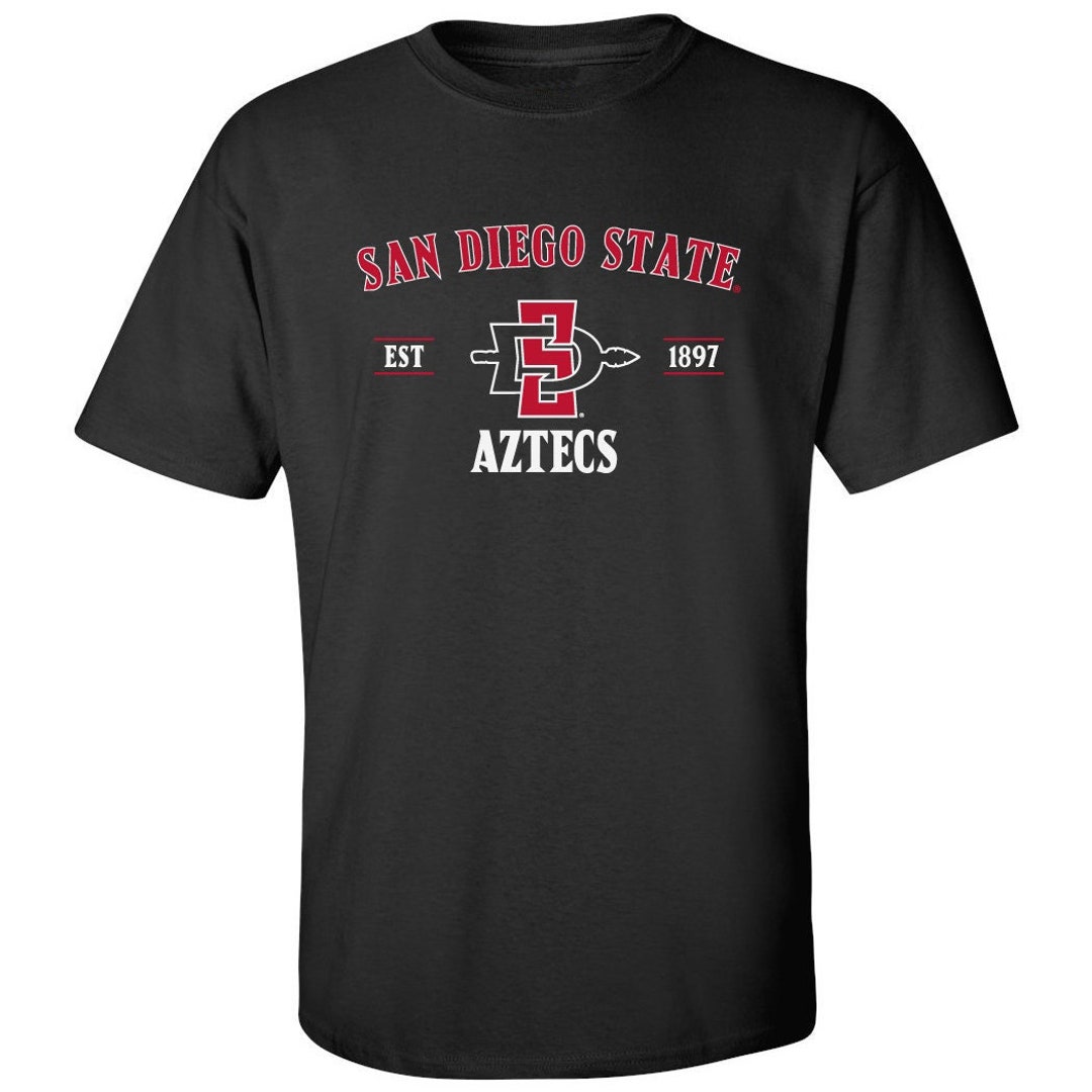 San Diego State Aztecs Tshirt | Arch Primary Logo | SDSU Apparel ...