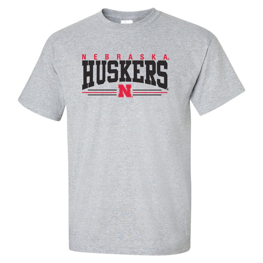 Nebraska Huskers Arch N Tee Nebraska Cornhuskers Shirt Cornhusker Tee ...