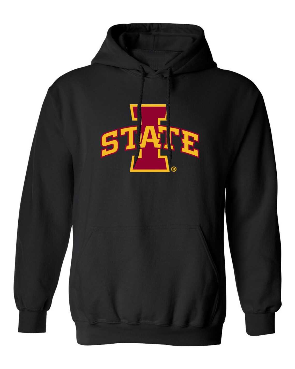 Iowa State Cyclones Hoodie Primary Logo Cyclone Sweatshirt ISU Fleece ...