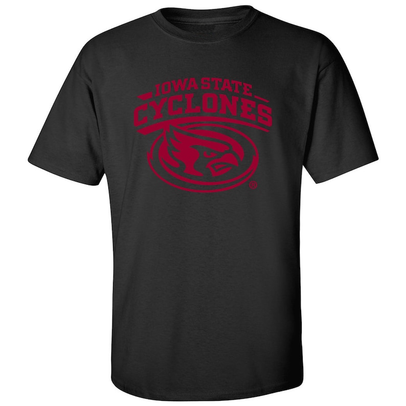 Iowa State Cyclones Tee Shirt Mascot Swirl ISU Shirt Cyclone T-shirt ...