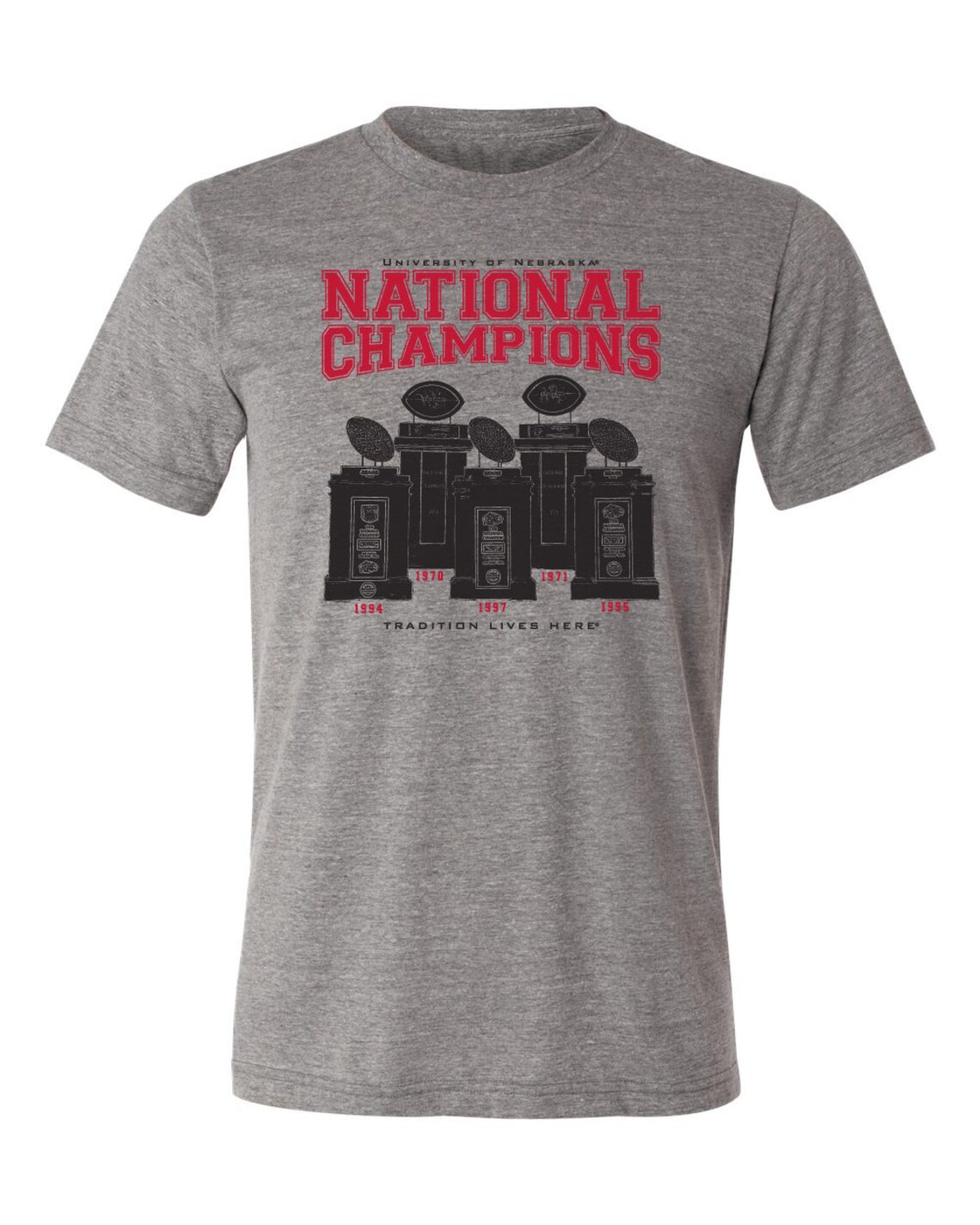 Nebraska Cornhuskers Apparel | 5 Time National Champions | Nebraska ...