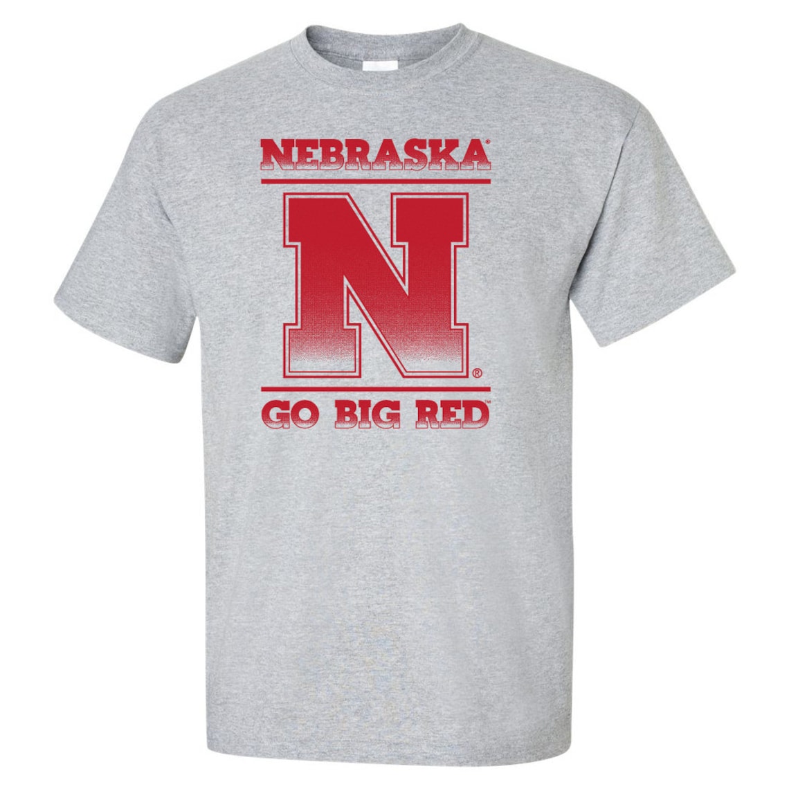 Nebraska Tee Shirt Go Big Red Nebraska Huskers Shirt Cornhusker Tee ...