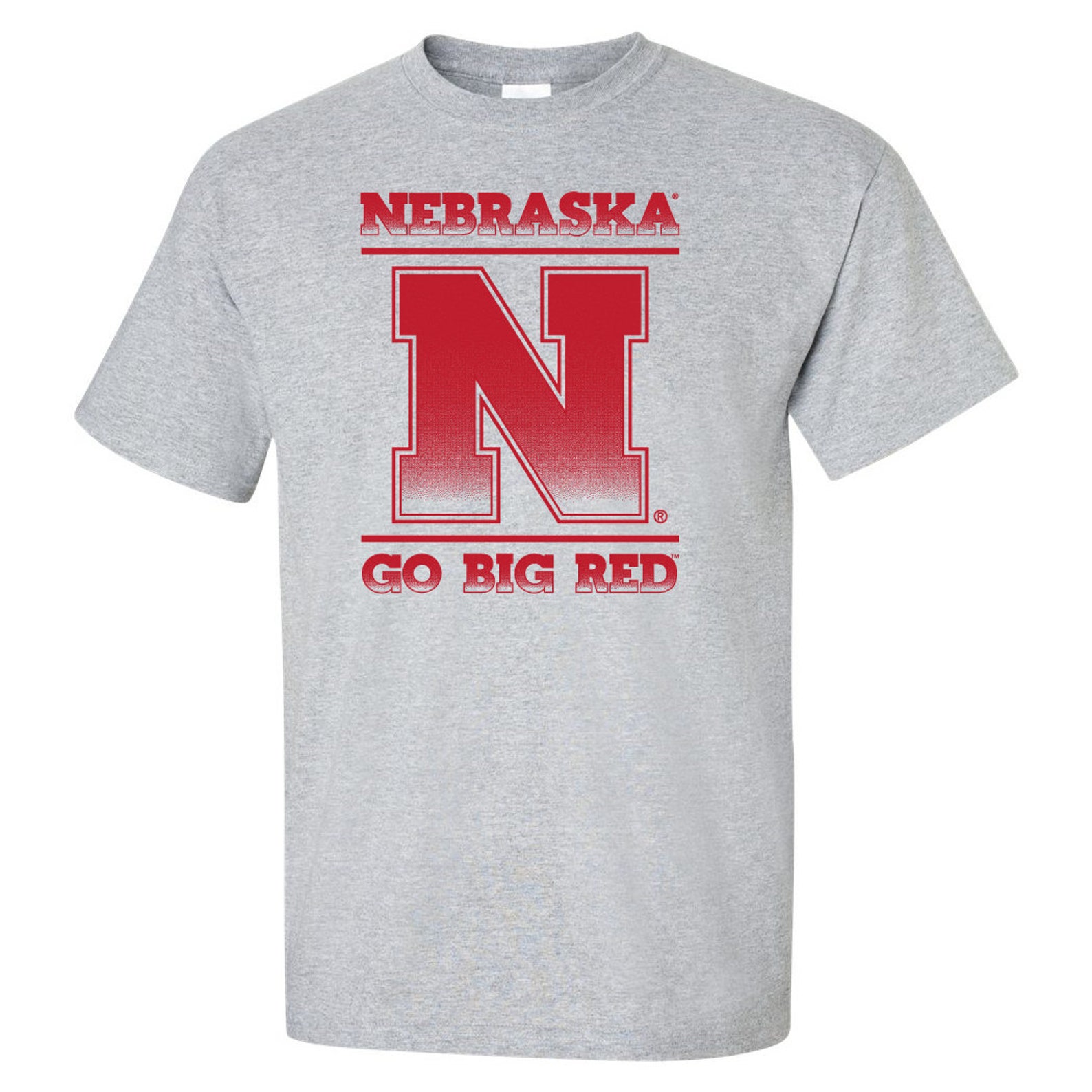 Nebraska Tee Shirt Go Big Red Nebraska Huskers Shirt Cornhusker Tee ...