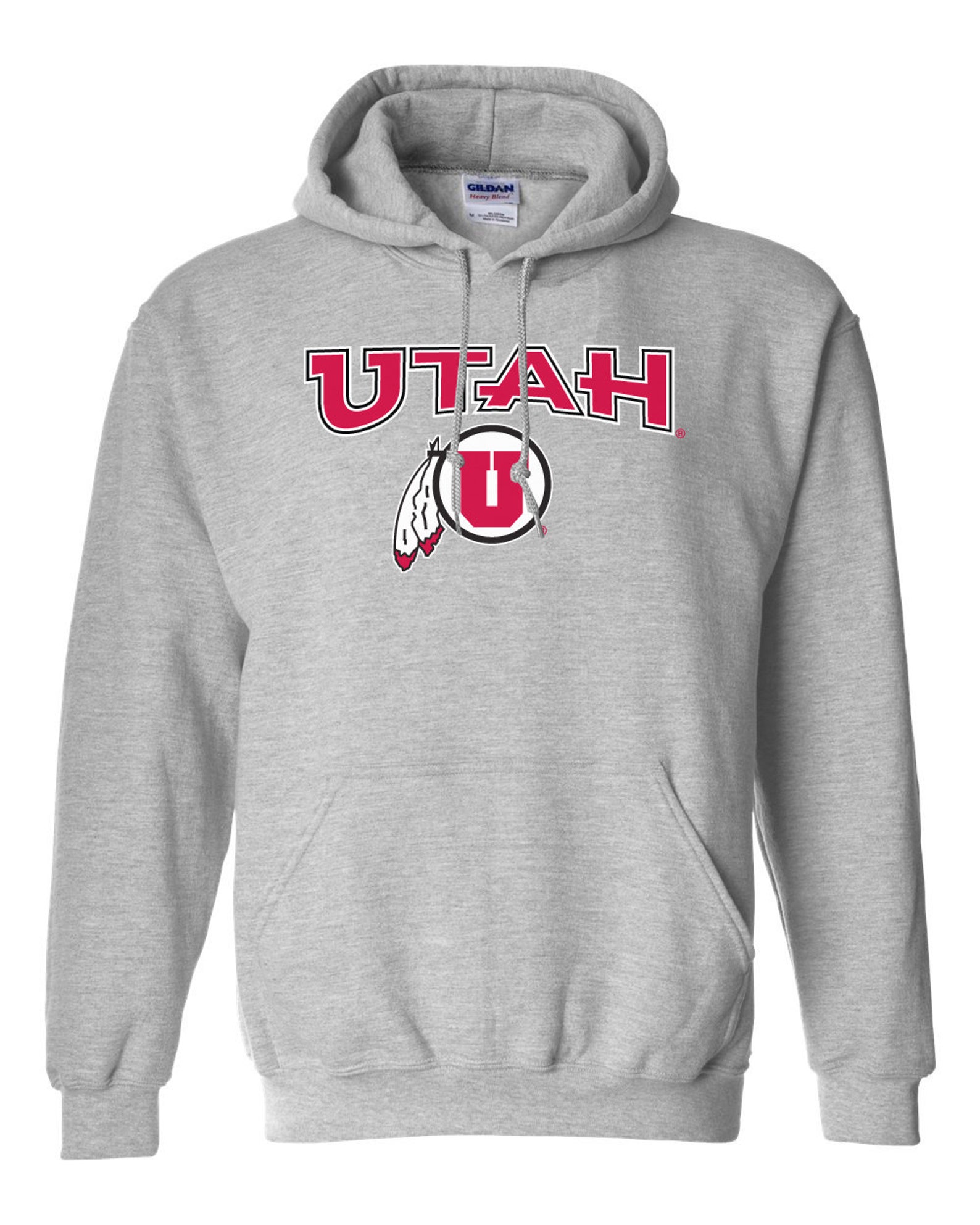 Utah Utes Sweatshirt Utah Utes Hoodie Utah Utes Hooded Sweatshirt Utah ...