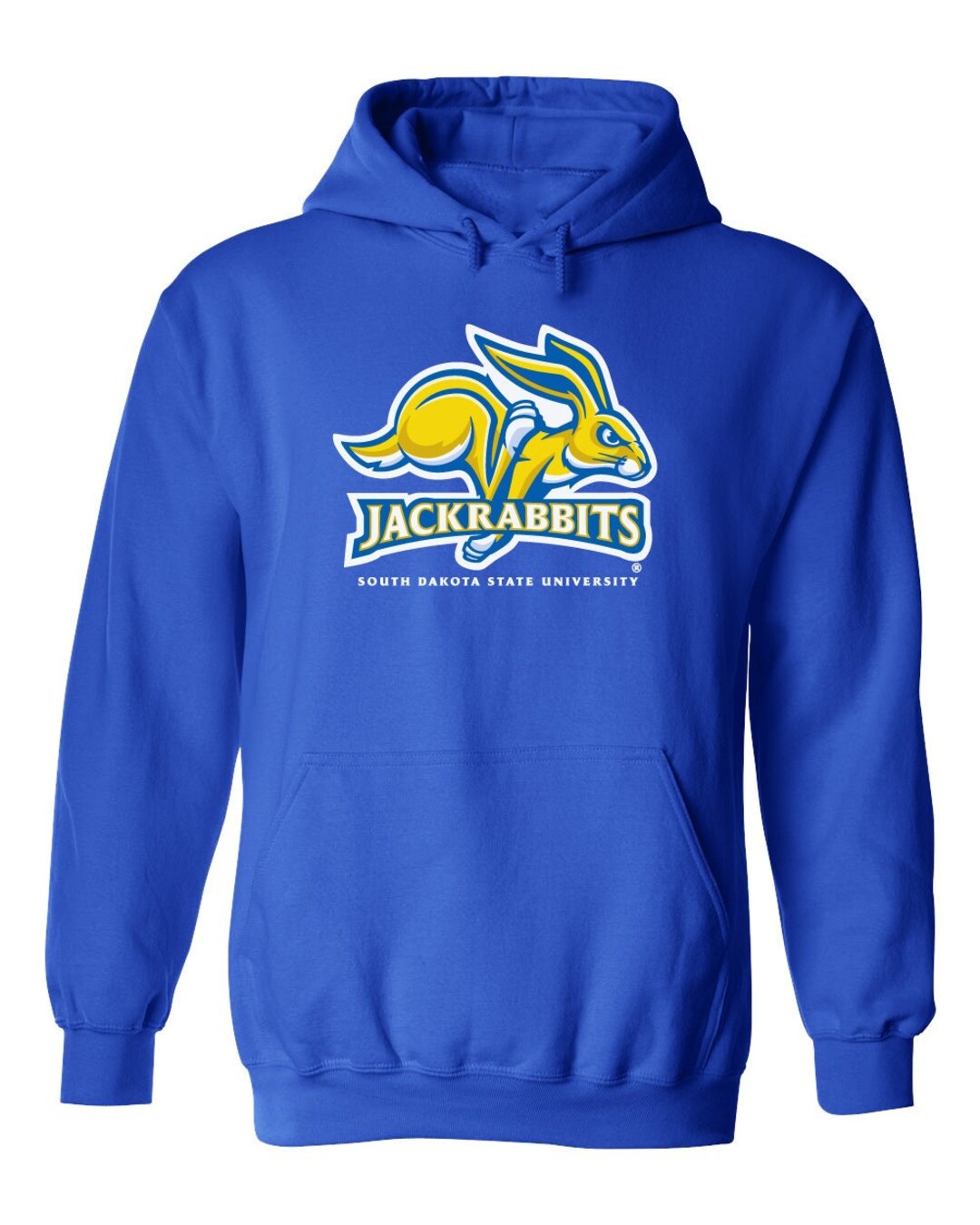 South Dakota State Hoodie | Jackrabbit Primary Logo | SDSU Hooded ...